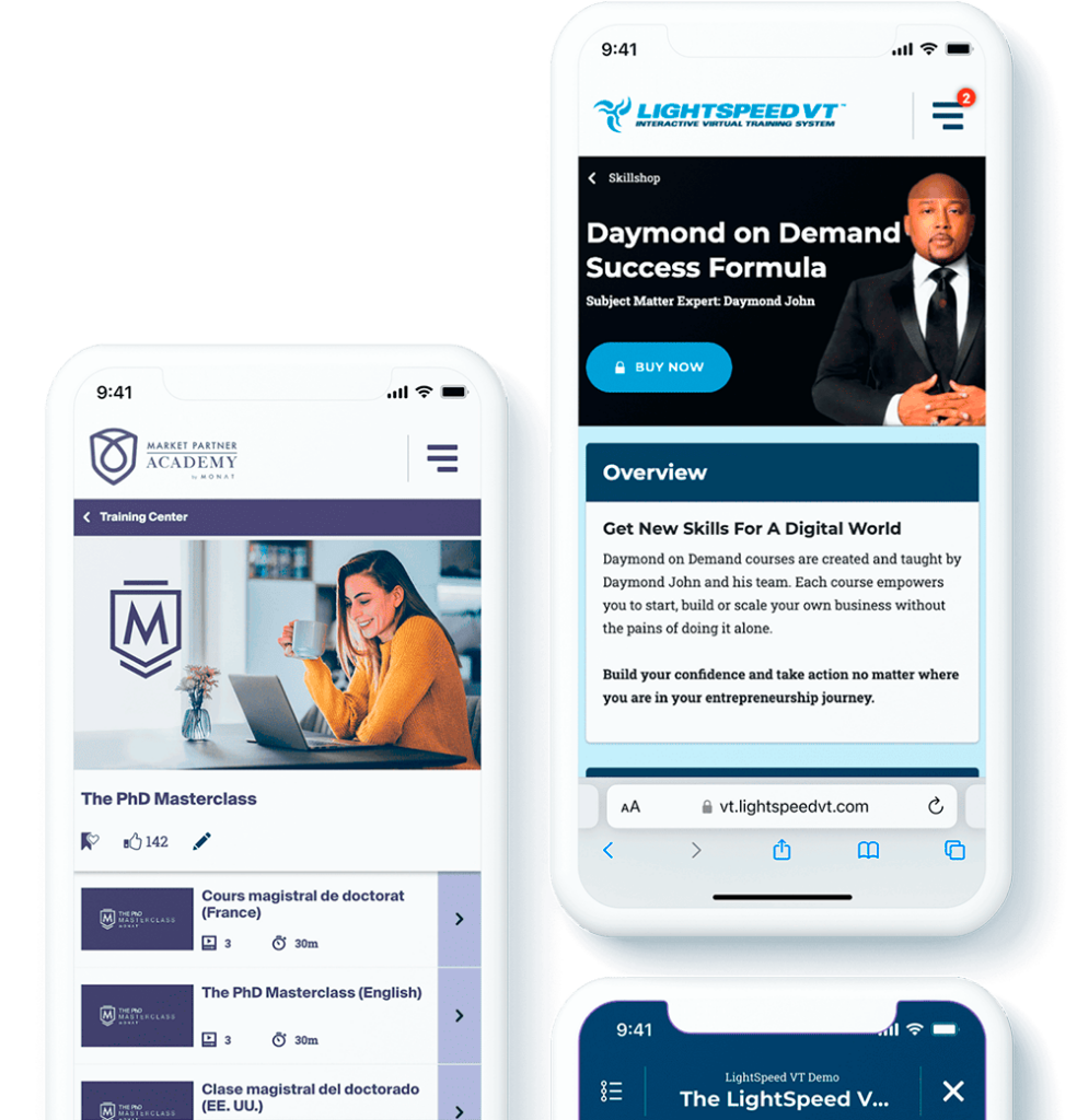 Landing Page - Trainers - LightSpeed VT